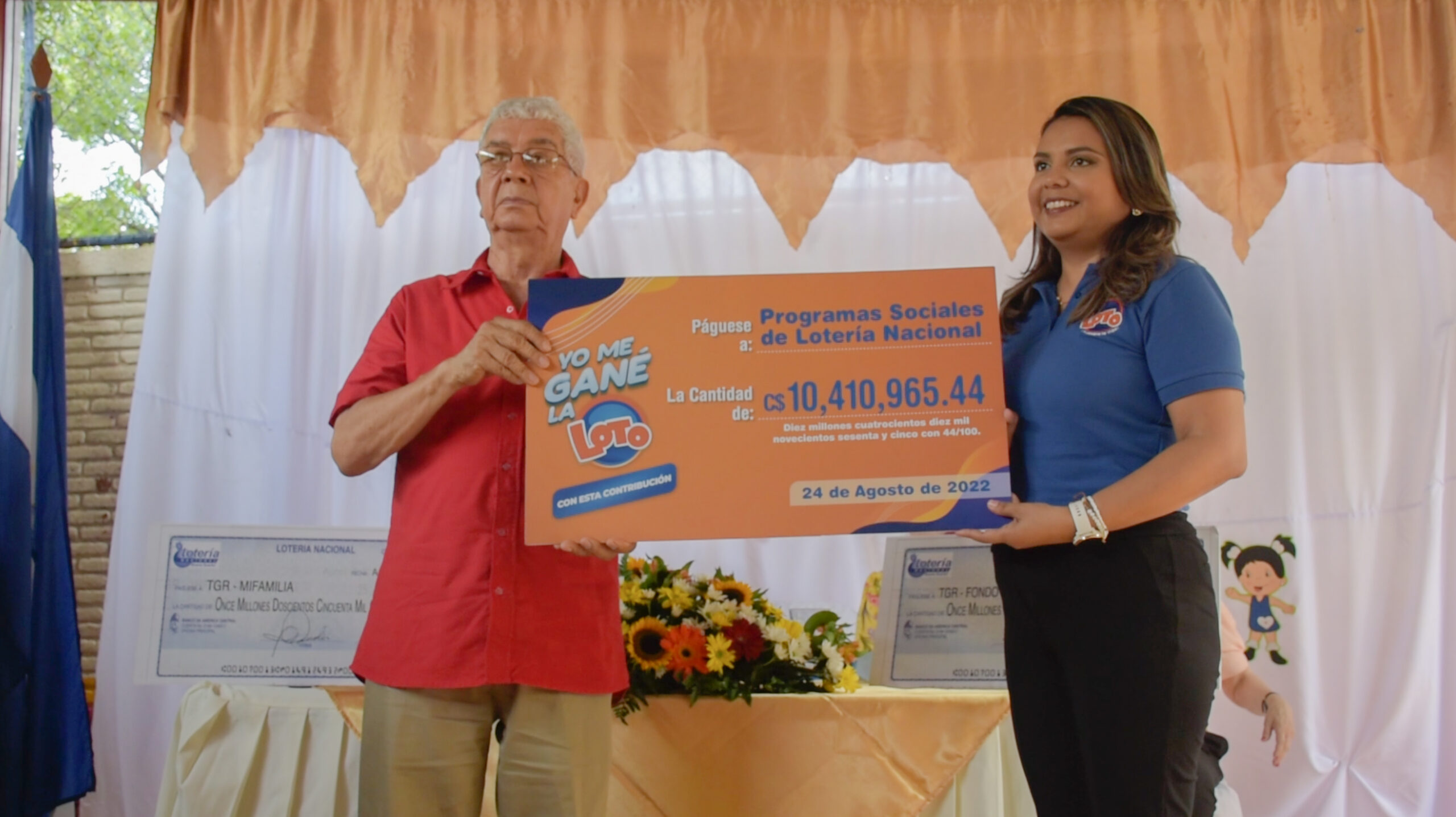 Loto Nicaragua Entrega 10 Millones De Cordobas A Programas Sociales De ...